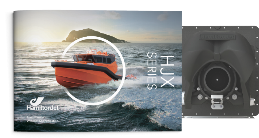 Hydrojets Série HJX - Propulsion marine in-board | HamiltonJet France